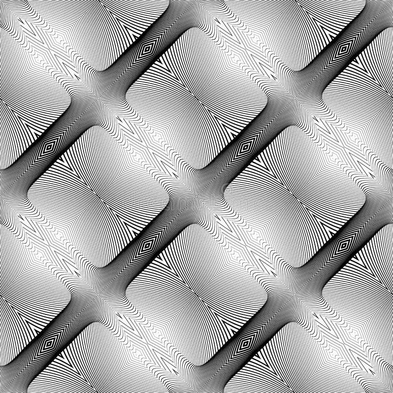 Gradient Rounded Diamond Pattern. Seamless Vector Background Stock ... Gradient Rounded Diamond Pattern. Seamless Vector Background Stock ...