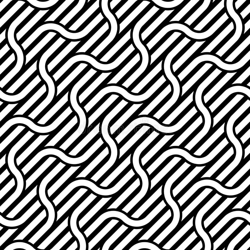 Design Seamless Waving Pattern Stock Vector - Illustration of pattern ...