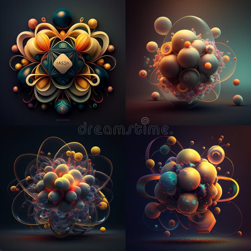 3D Images of Silver Atoms for Study and Research, Silver Atoms, Atoms ...
