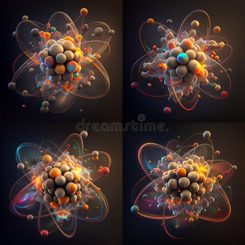 3D Images of Silver Atoms for Study and Research, Silver Atoms, Atoms ...