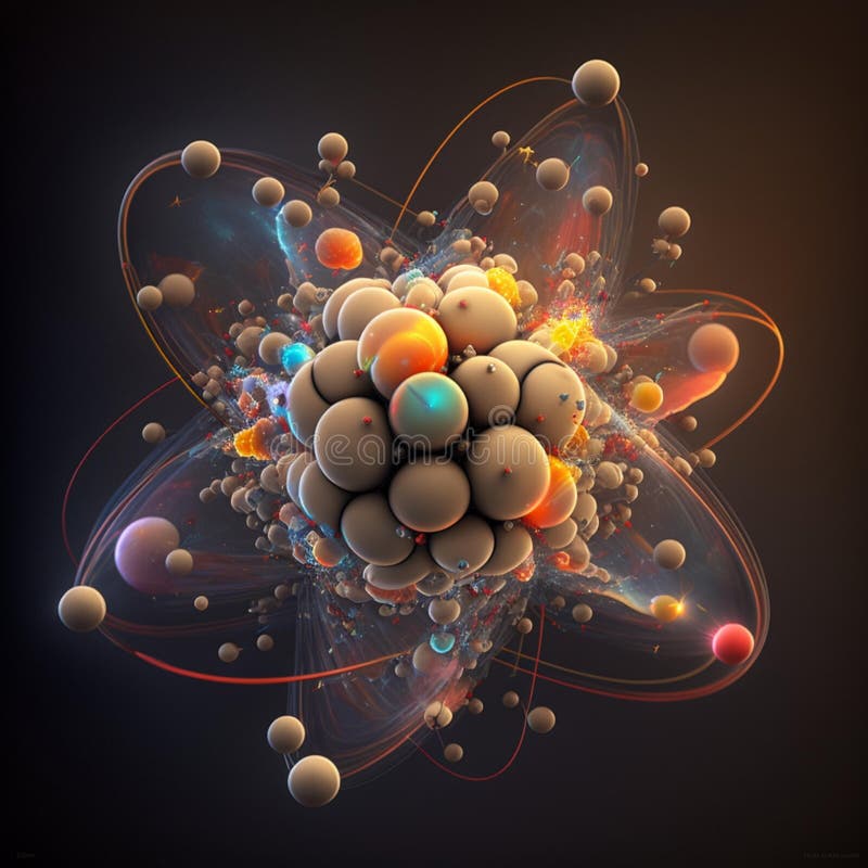 3D Images of Silver Atoms for Study and Research, Silver Atoms, Atoms ...