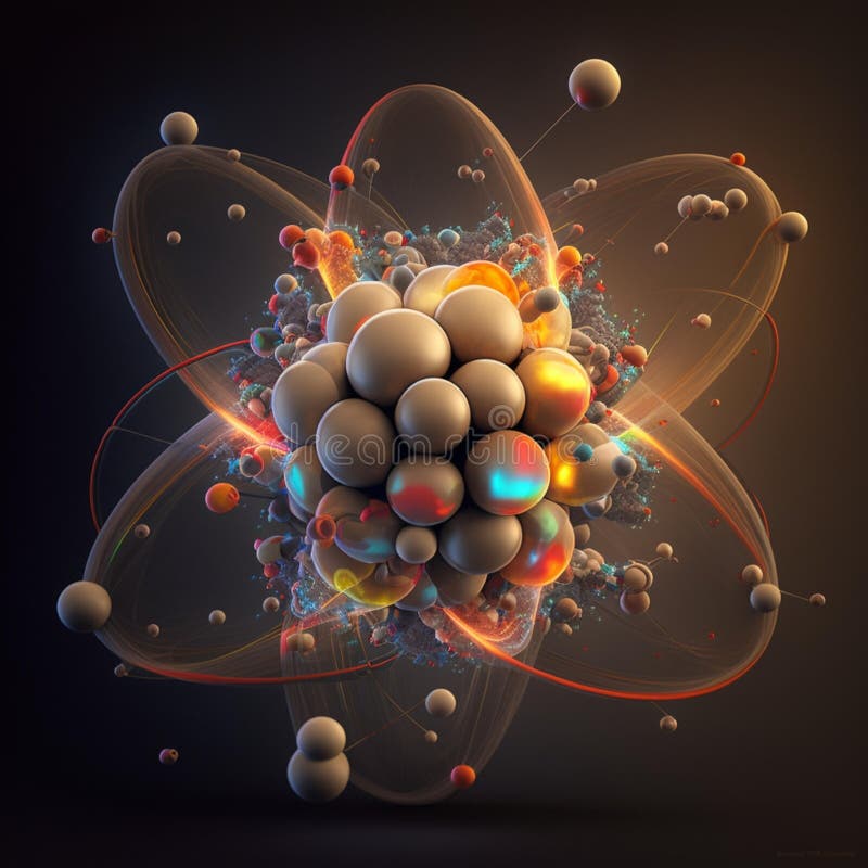 3D Images of Silver Atoms for Study and Research, Silver Atoms, Atoms ...