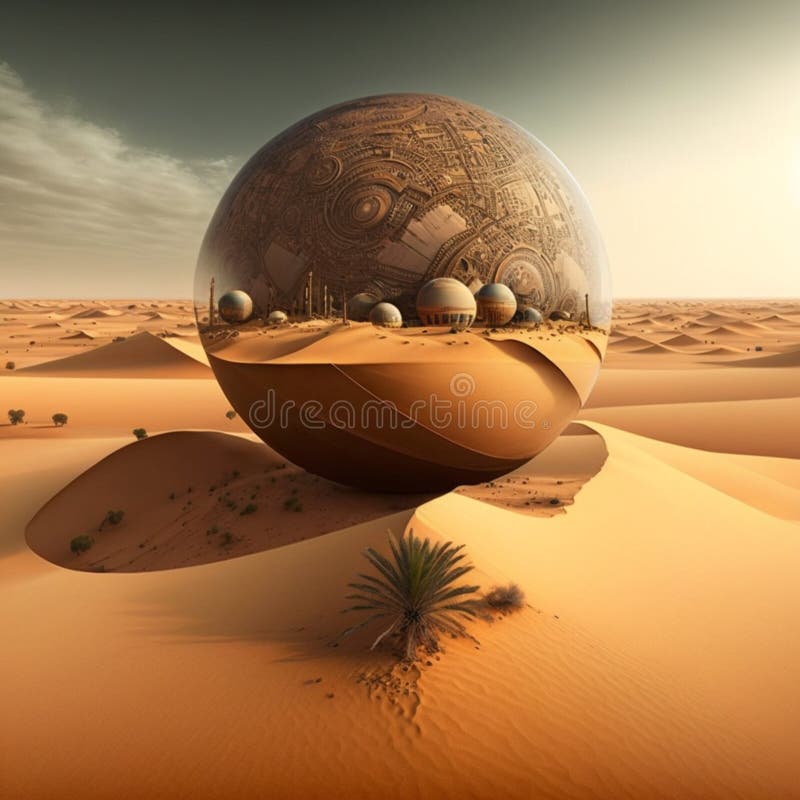 Planet Illustration - Drawing Desert, Ice, Forest, Mountain Planets ...