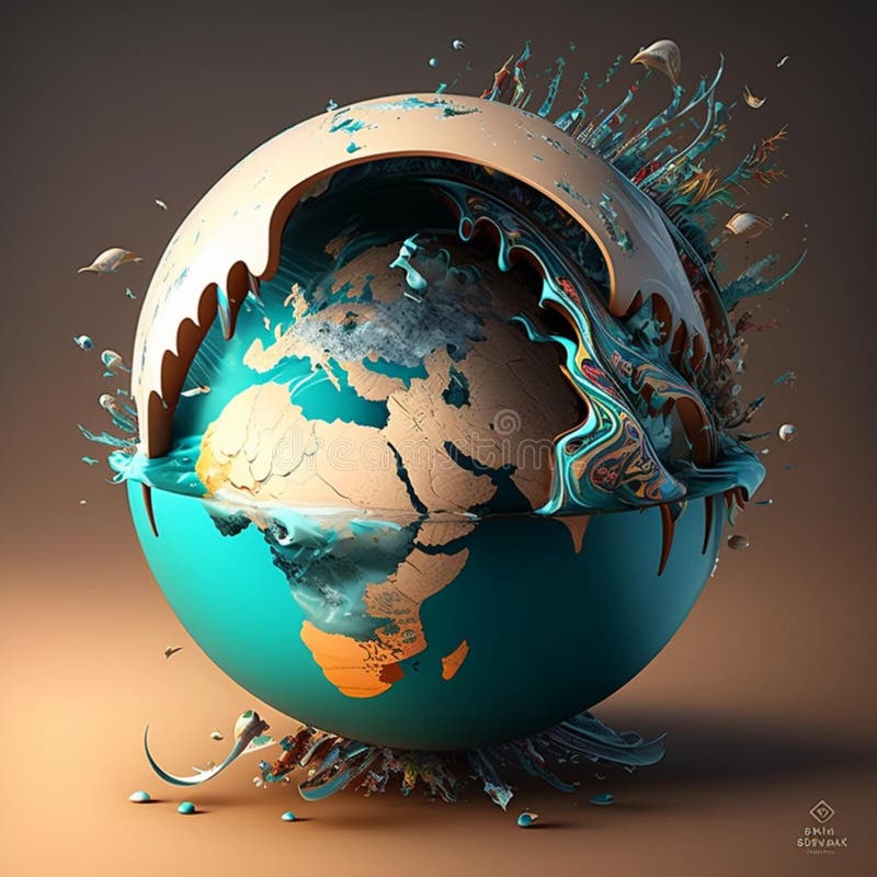 Earth in 3D Globe, Earth in 3D, Virtual Journey through Earth in 3D ...