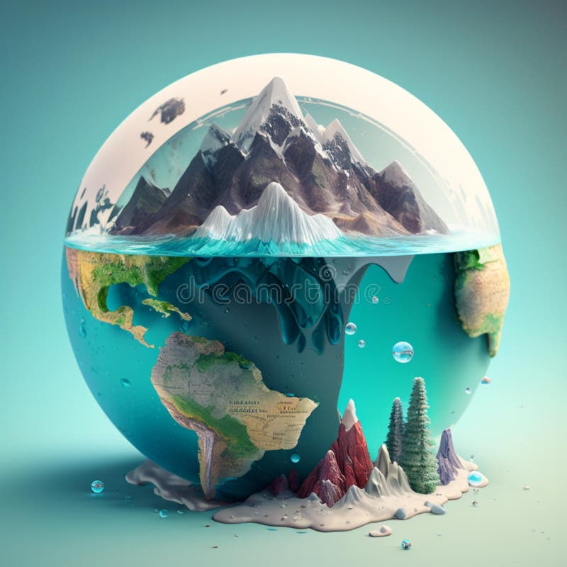 Earth in 3D Globe, Earth in 3D, Virtual Journey through Earth in 3D ...