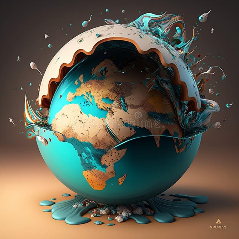 Earth in 3D Globe, Earth in 3D, Virtual Journey through Earth in 3D ...
