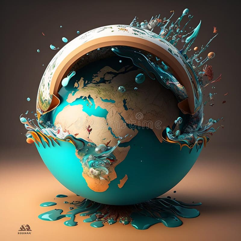 Earth in 3D Globe, Earth in 3D, Virtual Journey through Earth in 3D ...