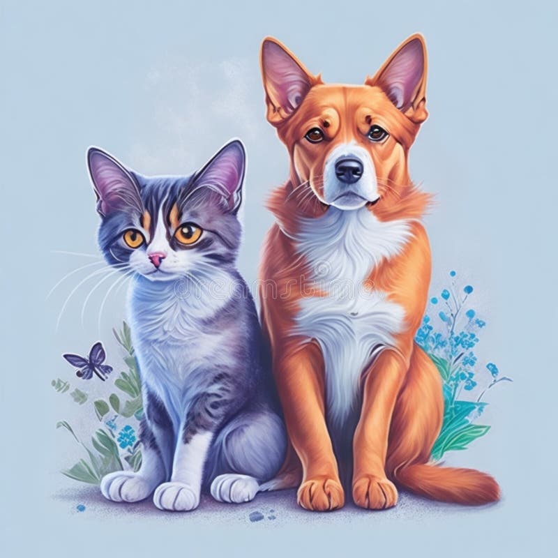 Dog Drawing, Pet, Cat Drawing, Man S Best Friend, Realistic Drawing ...