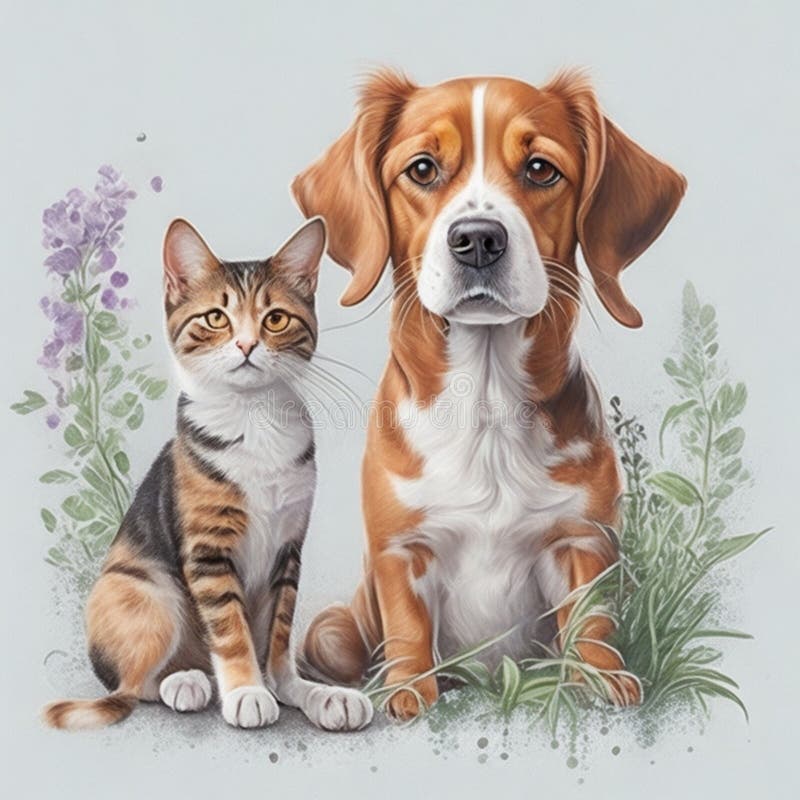 Dog Drawing, Pet, Cat Drawing, Man S Best Friend, Realistic Drawing ...