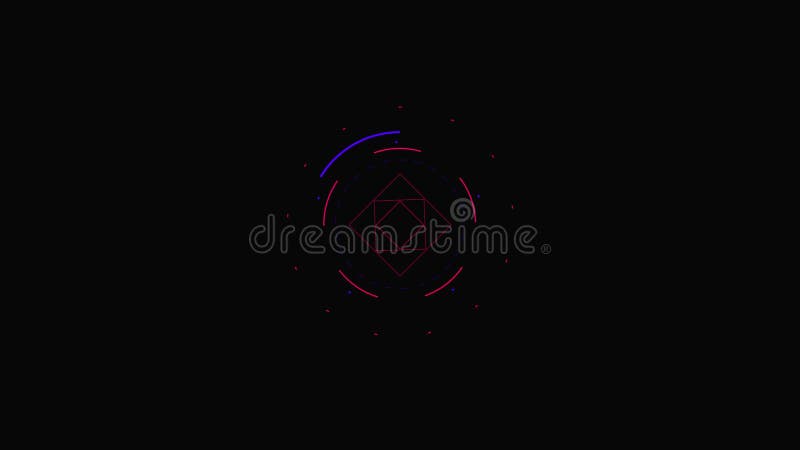 Design Shape Elements Motion Graphics with Alpha Channel on a ...