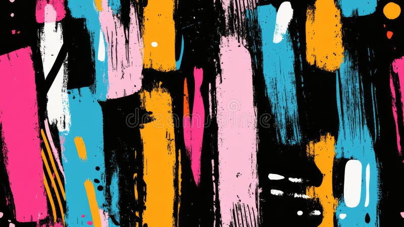 This Design Showcases an Abstract Urban Pattern Characterized by a ...