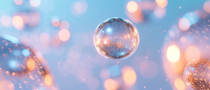 This Design Showcases Glowing Spheres Filled with Internal Light and ...