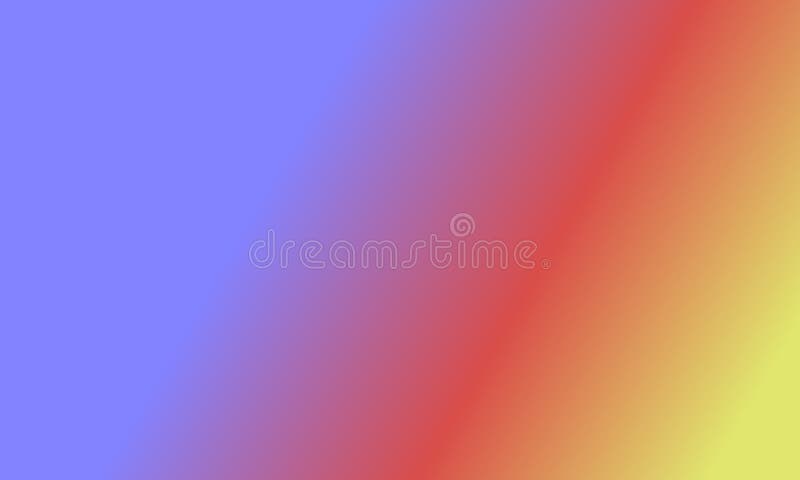 Design Simple Blue,yellow and Red Gradient Color Illustration ...
