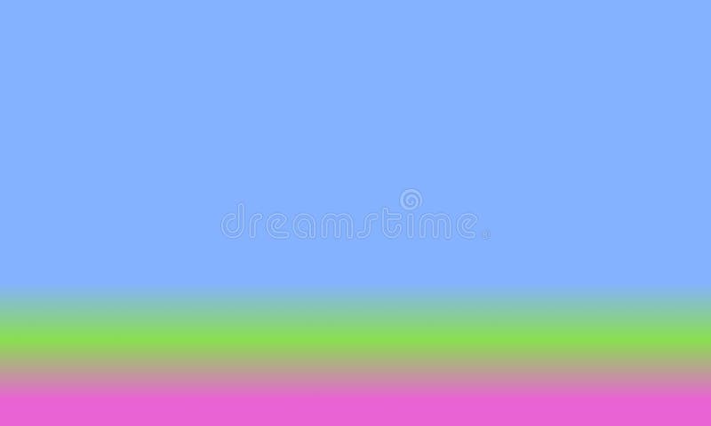 Design Simple Pink,green and Blue Gradient Color Illustration ...