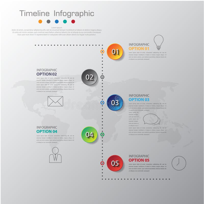 Design Simple Step Number and Line Business Icon Timeline/graphic or ...