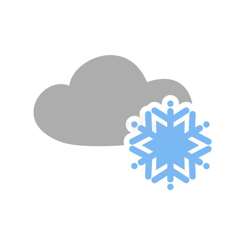 Design of snow symbol stock vector. Illustration of sign - 151042679