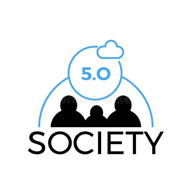 Design for Society 5.0 in Vector Stock Vector - Illustration of ...