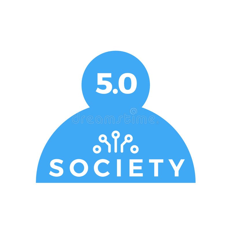Design for Society 5.0 in Vector Stock Vector - Illustration of ...