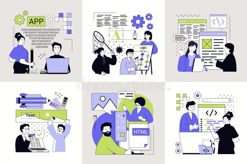 Back End Programming Computer Stock Illustrations – 889 Back End Programming Computer Stock ...