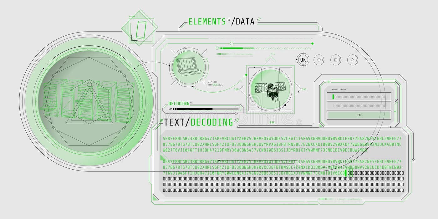 Decoding Data Stock Illustrations – 1,290 Decoding Data Stock ...