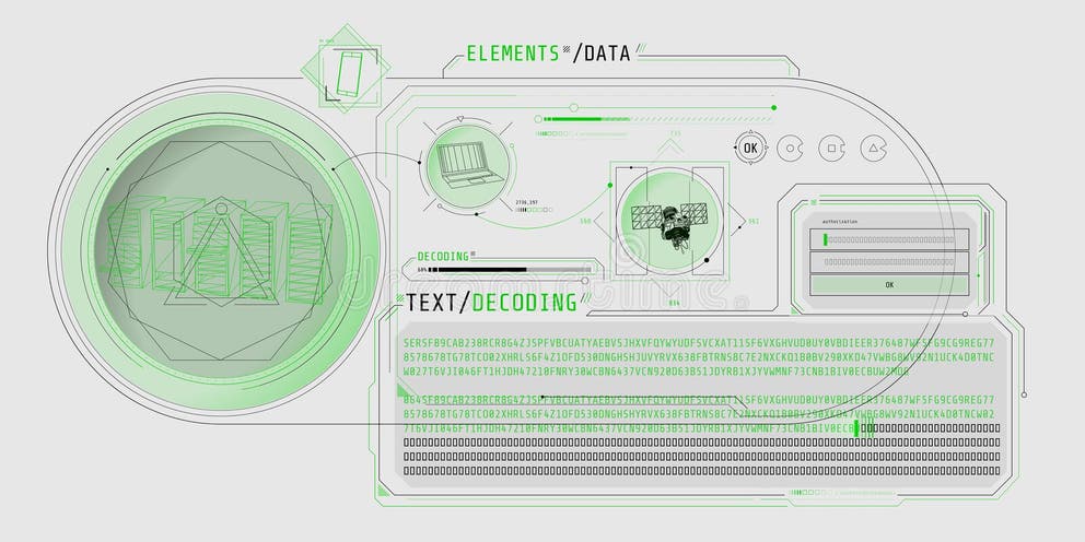 Decoding Data Stock Illustrations – 1,375 Decoding Data Stock ...