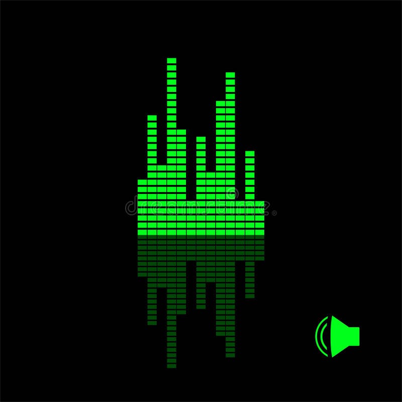 Design of sound bars stock vector. Illustration of music - 152280988