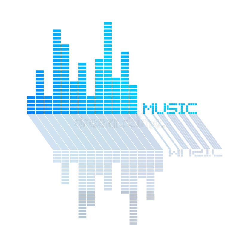 Design of sound bars stock vector. Illustration of design - 153501217