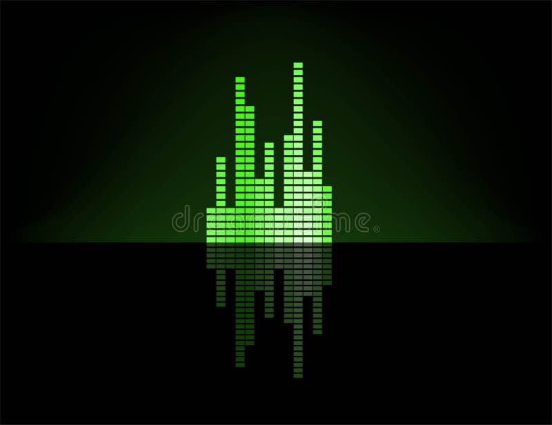 Design of sound bars stock vector. Illustration of music - 160150945