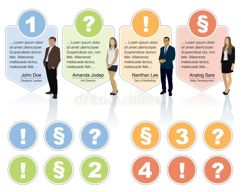 Client testimonials stock vector. Illustration of question - 103397926