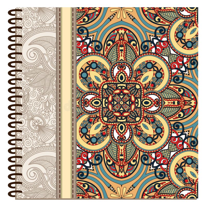 Spiral Notebook Cover Design Stock Illustrations – 6,157 Spiral ...