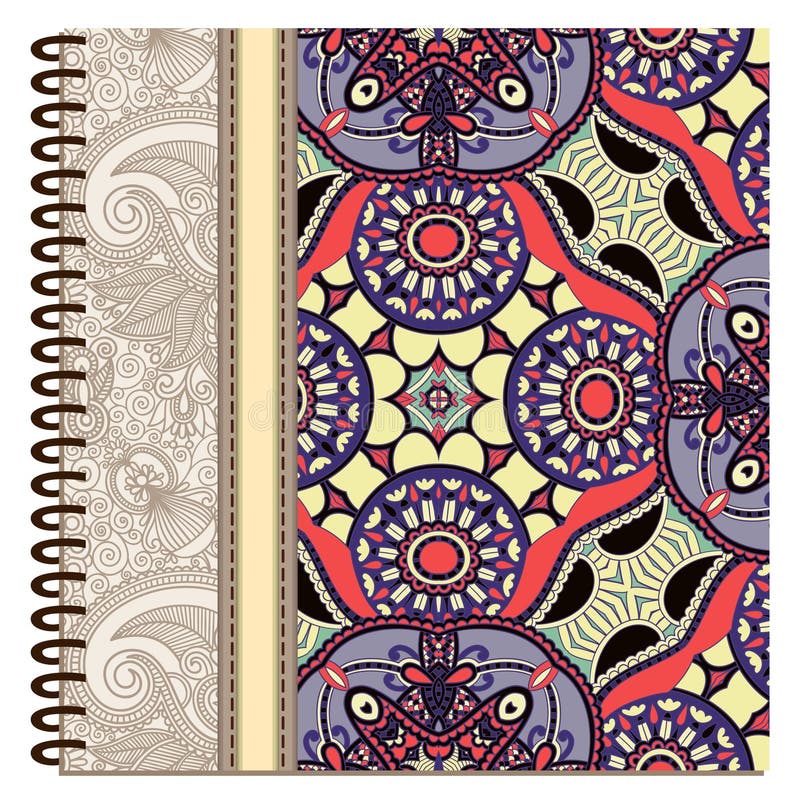 Spiral Notebook Cover Design Stock Illustrations – 6,157 Spiral ...