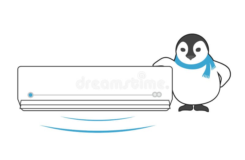 Penguin Air Conditioning Stock Illustrations – 51 Penguin Air ...
