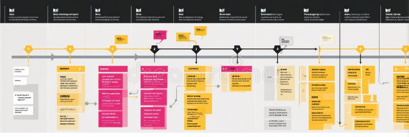 Design Sprint Infographic Illustrating a Structured 5-day Process with ...