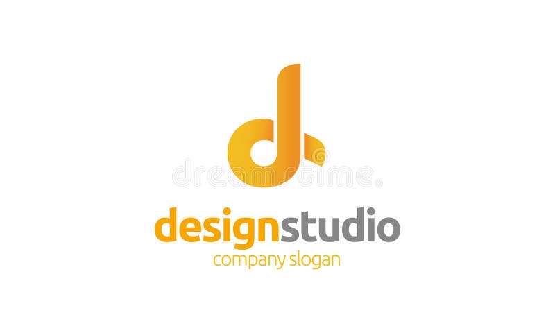 Design Studio Logo Template Stock Vector - Illustration of customizable ...