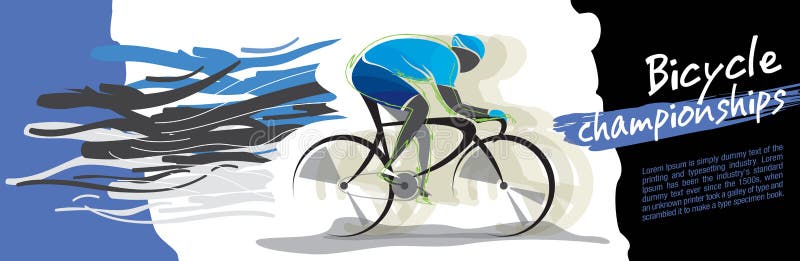 Bicycle Championship Vector Stock Vector - Illustration of france, race ...
