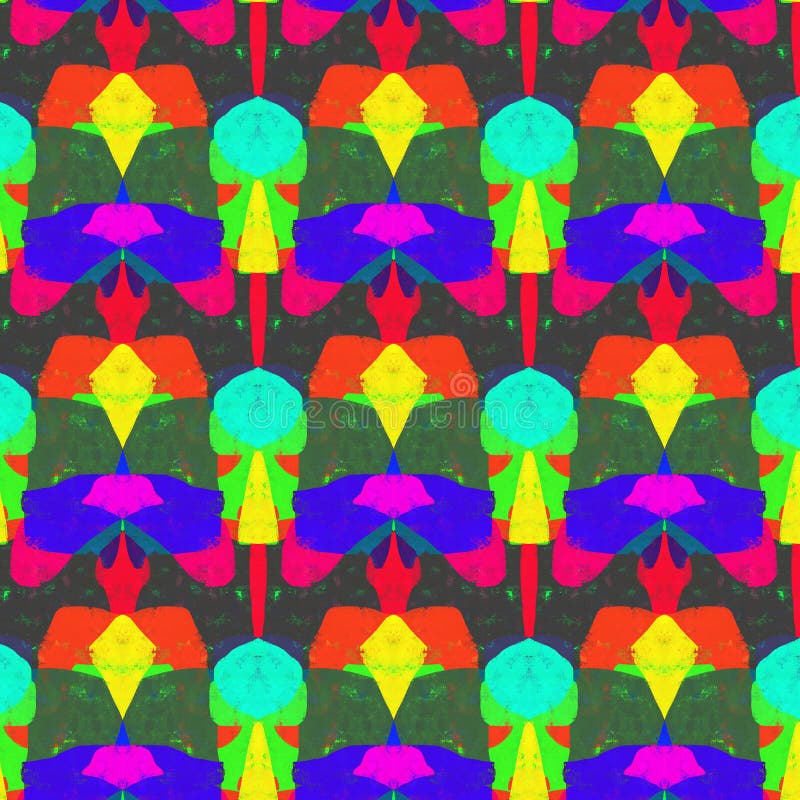 Abstract Repeated Pattern, Design Suitable for Digital Printing Stock ...