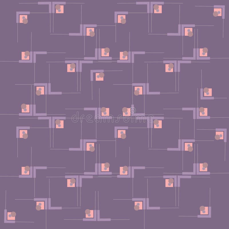 Repeated Pattern with Geometric Shapes, Design Suitable for Digital ...