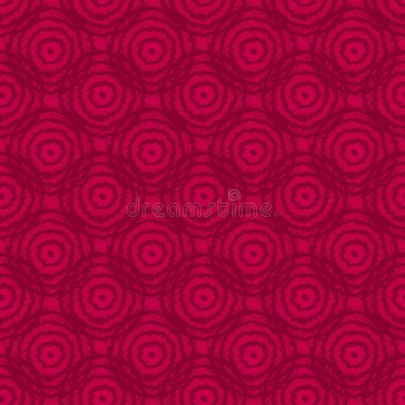 Repeated with Pattern Red Textured Circles, Design Suitable for Digital ...