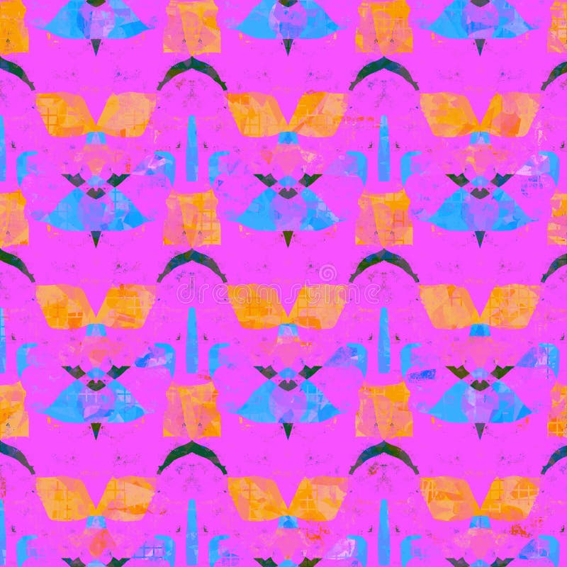 Repeating Pattern with Horizontal Abstract Bold Pieces, Textile,fashion ...