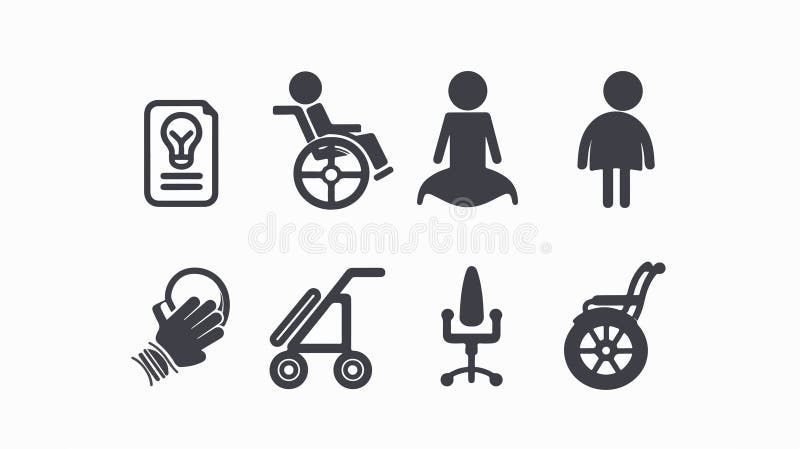 Intellectual Disability Icon for Inclusive Design Projects Stock Vector ...
