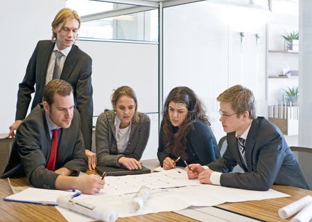 Design team meeting stock image. Image of businessmen - 13106931