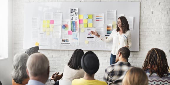 Design Team Meeting Presentation Creative Concept Stock Photo - Image ...