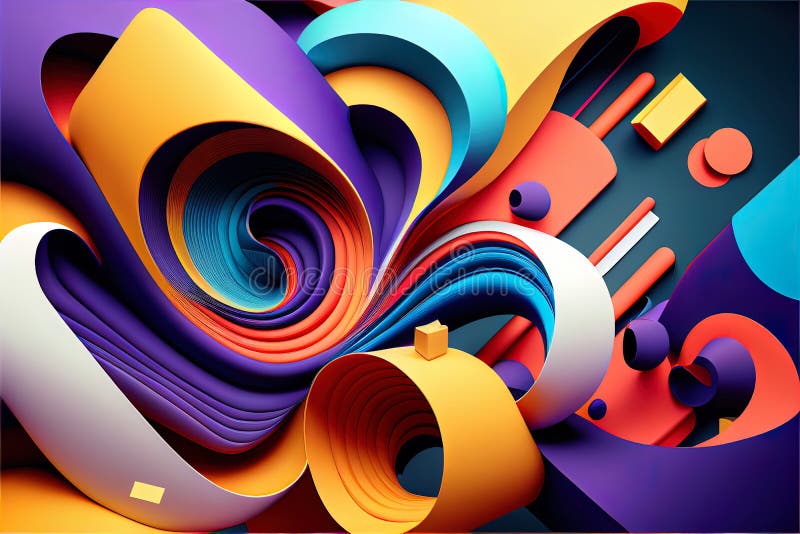 Design Template in Abstract Trendy Expensive Wallpaper Styles with ...