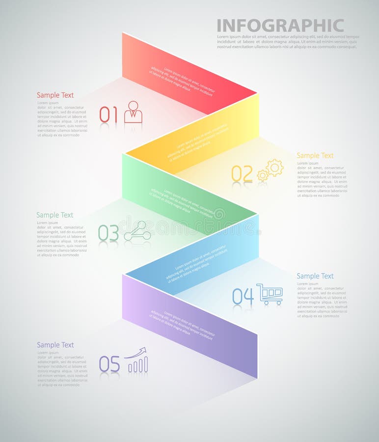 Design Template Infographic. Can Be Used for Workflow, Layout, Diagram ...