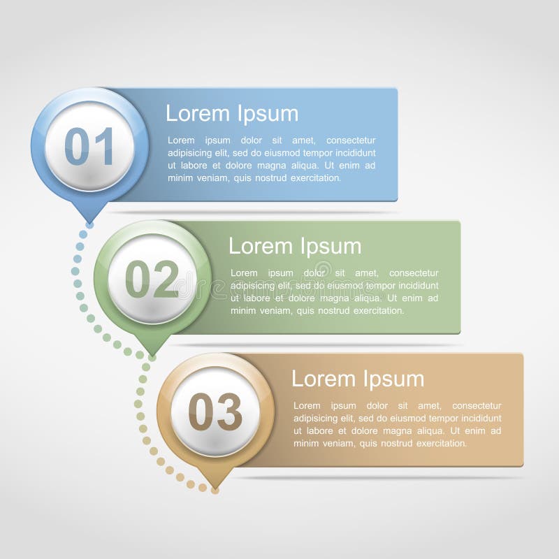 Design with Three Elements stock vector. Illustration of design - 29727219