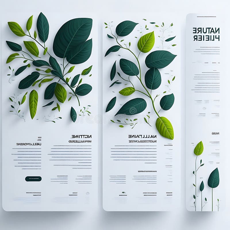 Vector Ecology Template Eco Friendly Business Card Design Template ...