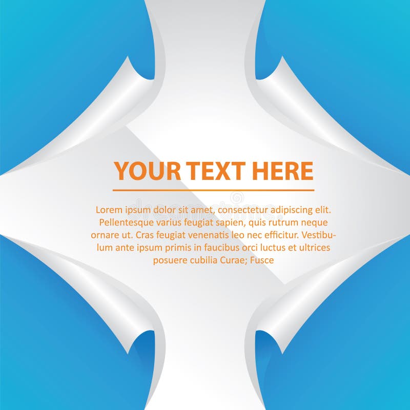 Design with Text Space. Vector Illustration Decorative Background ...