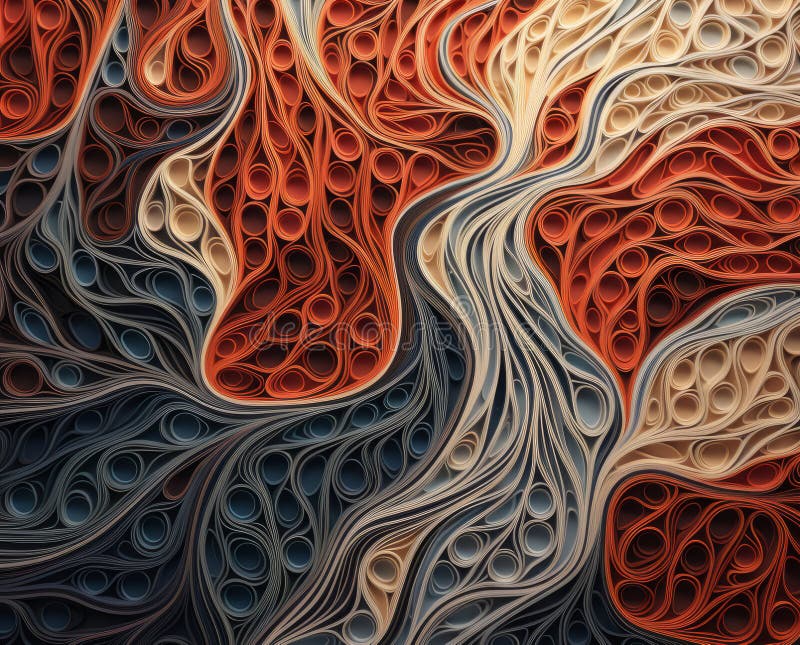 Design Texture from Neural Pattern, Creative Design Stock Photo - Image ...