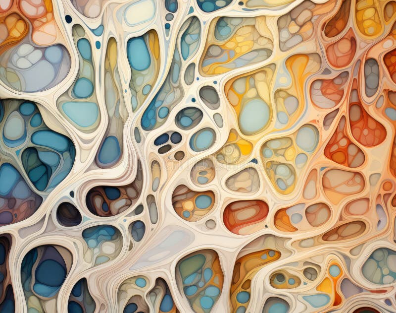 Design Texture from Neural Pattern, Creative Design Stock Photo - Image ...