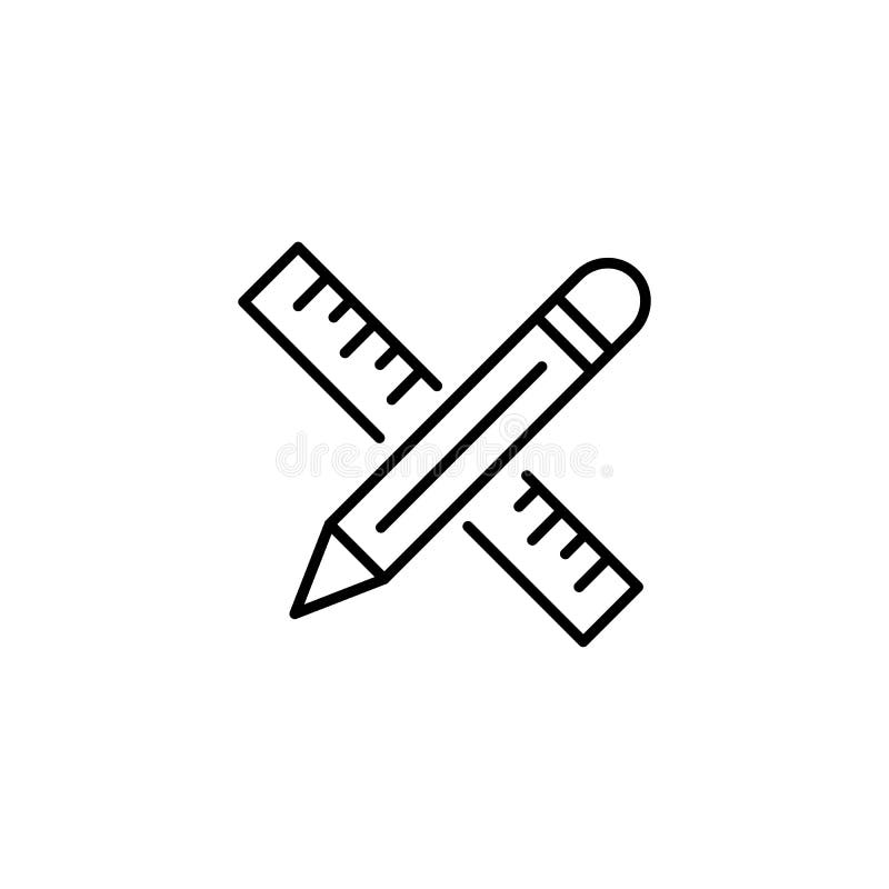 Design Tool Linear Icon. Design Tool Concept Stroke Symbol Design Stock ...